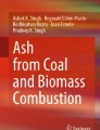 Biomass Ash Definition and Types of Biomass Ash | Springer Nature Link ...
