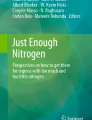 Disruption of the global nitrogen cycle: A grand challenge for the ...