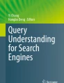 Applications of Web Query Mining | SpringerLink