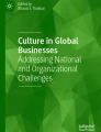The Essence of Cross-Cultural Management in Global Business | SpringerLink