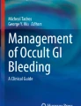 Obscure and Occult Gastrointestinal Bleeding | Springer Nature Link