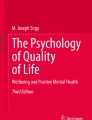 Handbook of Social Comparison: Theory and Research | Springer Nature Link