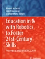 Robotics in Education: Methodologies and Technologies | SpringerLink