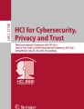 Leveraging human factors in cybersecurity: an integrated methodological ...