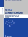 From-below Boolean matrix factorization algorithm based on MDL | Advances in Data Analysis and ...