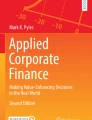 An Overview of Capital Structure and Cost of Capital | Springer Nature Link