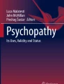 The Psychopathy Checklist—Revised (PCL-R) | SpringerLink