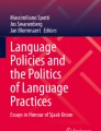 Language Policy and Language Planning: From Nationalism to ...