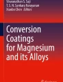 Review on the phosphate-based conversion coatings of magnesium and its alloys | International ...