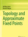 Fixed Point Theorems and Applications | SpringerLink