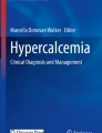 Hypercalcemia of Malignancy | SpringerLink