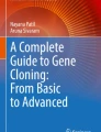 USER Cloning and USER Fusion: The Ideal Cloning Techniques for Small ...