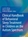 Parent-Implemented Bedtime Fading and Positive Routines for Children ...