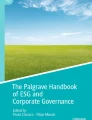 Climate change, ESG criteria and recent regulation: challenges and ...