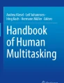 Effects of multitasking and task interruptions on task performance and ...