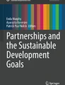 Multi-stakeholder Partnerships for Sustainability: Designing Decision ...