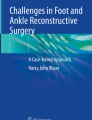 Spring Ligament Injuries and Instability: Repair/Reconstruction ...