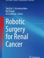 Renorrhaphy Techniques in Robot-Assisted Partial Nephrectomy | SpringerLink