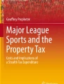 The Economic Impact of Sports Facilities, Franchises, and Events ...