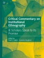 Institutional Ethnography | SpringerLink