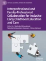 Family-Centered Practices in Early Childhood Intervention | SpringerLink
