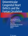 Fontan Circulation | Springer Nature Link