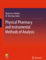 Comprehensive Insights into Pharmaceutical Analysis | Springer Nature Link (formerly SpringerLink)