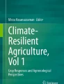Evaluating the impacts of environmental stresses on agriculture in the ...