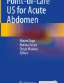 Ultrasonography (US) examination of acute appendicitis (AA): diagnosis ...