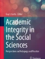 Research Ethics for Students in the Social Sciences | SpringerLink