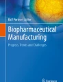 Digital Twins in Biomanufacturing | SpringerLink