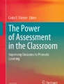 Student Involvement in Assessment of their Learning | SpringerLink