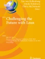 A new Lean tool for efficiency evaluation in SMED projects | The International Journal of ...