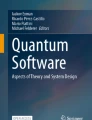 Quantum Software Engineering | SpringerLink