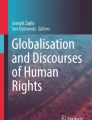 Globalisation, Cultural Diversity, and Human Rights | SpringerLink