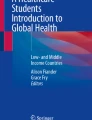 Transforming Global Health: Interdisciplinary Challenges, Perspectives ...