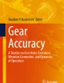 Fundamental Laws of Gearing | SpringerLink