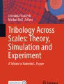 Friction Theories | Springer Nature Link
