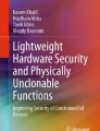 Physical Unclonable Functions (PUFs) | Springer Nature Link