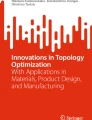 Topology Optimization: Theory, Methods, and Applications | Springer Nature Link