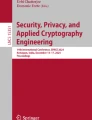 Efficient Searchable Symmetric Encryption for Join Queries | SpringerLink