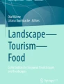 Foodscapes: Theory, History, and Current European Examples | SpringerLink