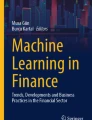 Machine Learning in Finance: From Theory to Practice | SpringerLink