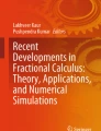 Numerical Analysis of Fractional Logistic Growth Models Using ...