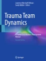 Advanced Trauma Life Support | Springer Nature Link