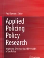 Rethinking the Police for a Better Future : Navigating Policing ...