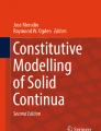 Constitutive Equations | Springer Nature Link (formerly SpringerLink)
