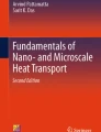 Nano/Microscale Heat Transfer | Springer Nature Link