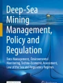 Deep-sea Mineral Resource Mining: A Historical Review, Developmental ...
