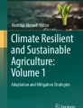 Agricultural Adaptation Strategies to Climate Change | Springer Nature ...